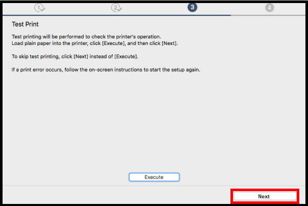 Setting up the Printer for use on a Wired LAN - Establishing connection with a Mac Computer ...